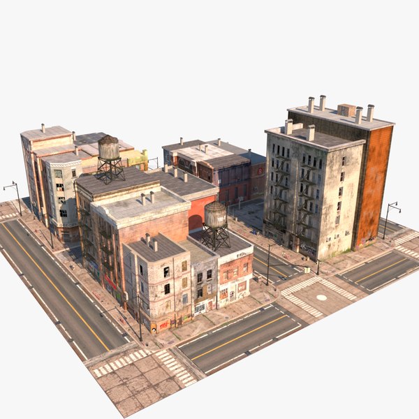 Free 3D Neighborhood Models | TurboSquid