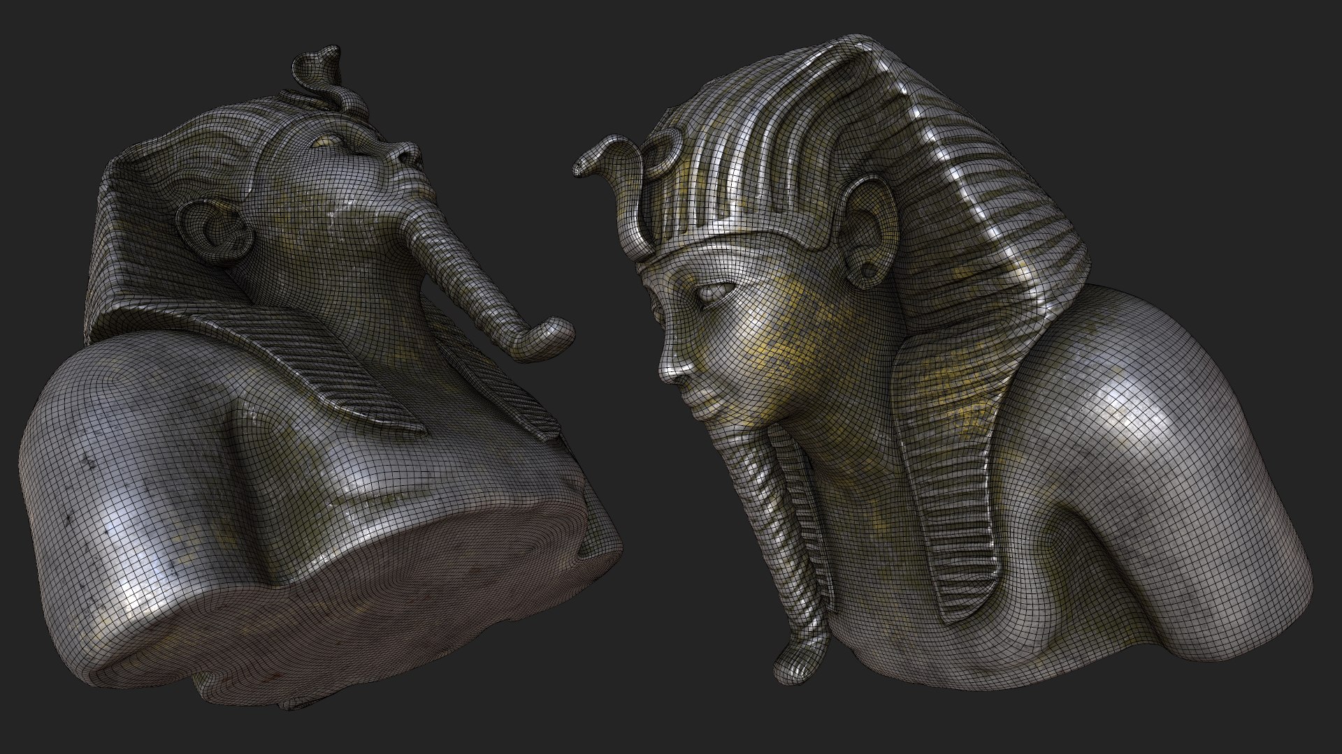 3D Pharaoh 03 - TurboSquid 2013990