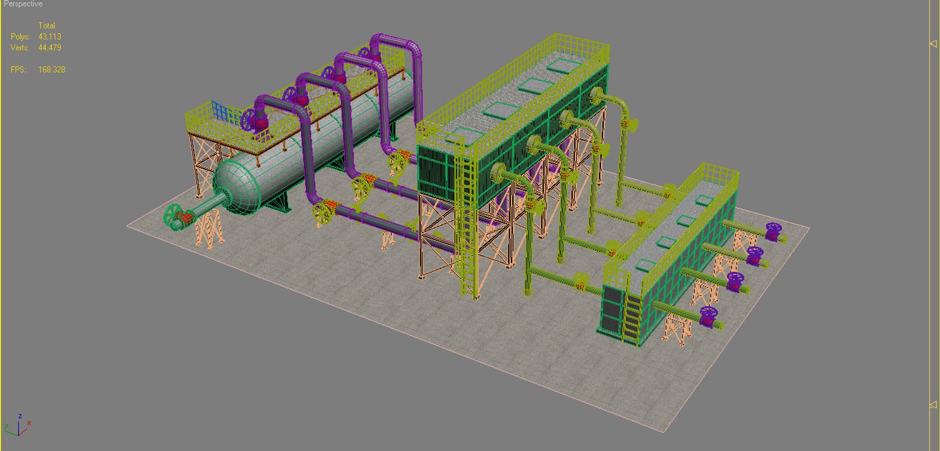 3D Industrial Element 10 Model - TurboSquid 1528810