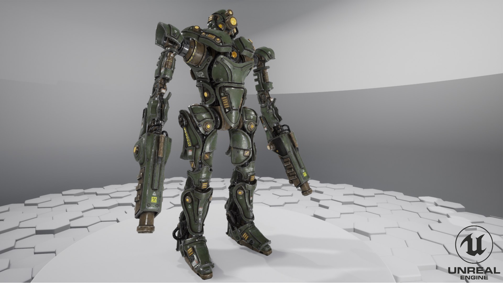 Military mech 02 3D - TurboSquid 1631971