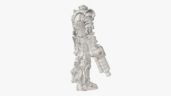 Military mech 02 3D - TurboSquid 1631971