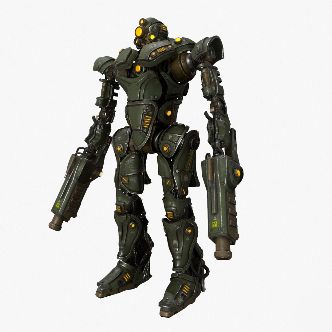 Military Mech 02 3D - TurboSquid 1631971