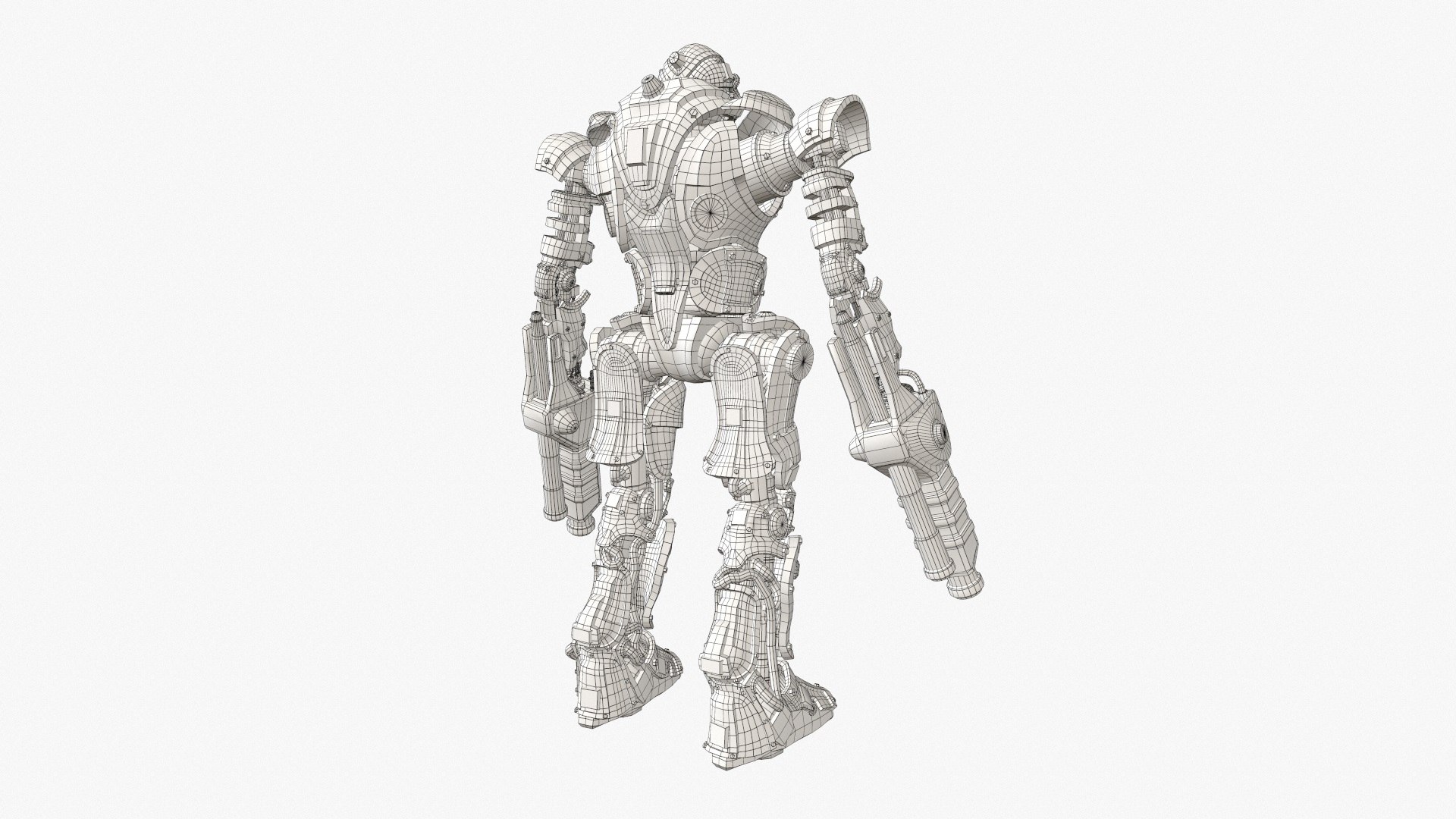 Military Mech 02 3D - TurboSquid 1631971