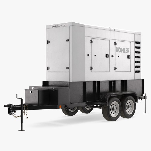 3D model kohler big mobile generator - TurboSquid 1546199