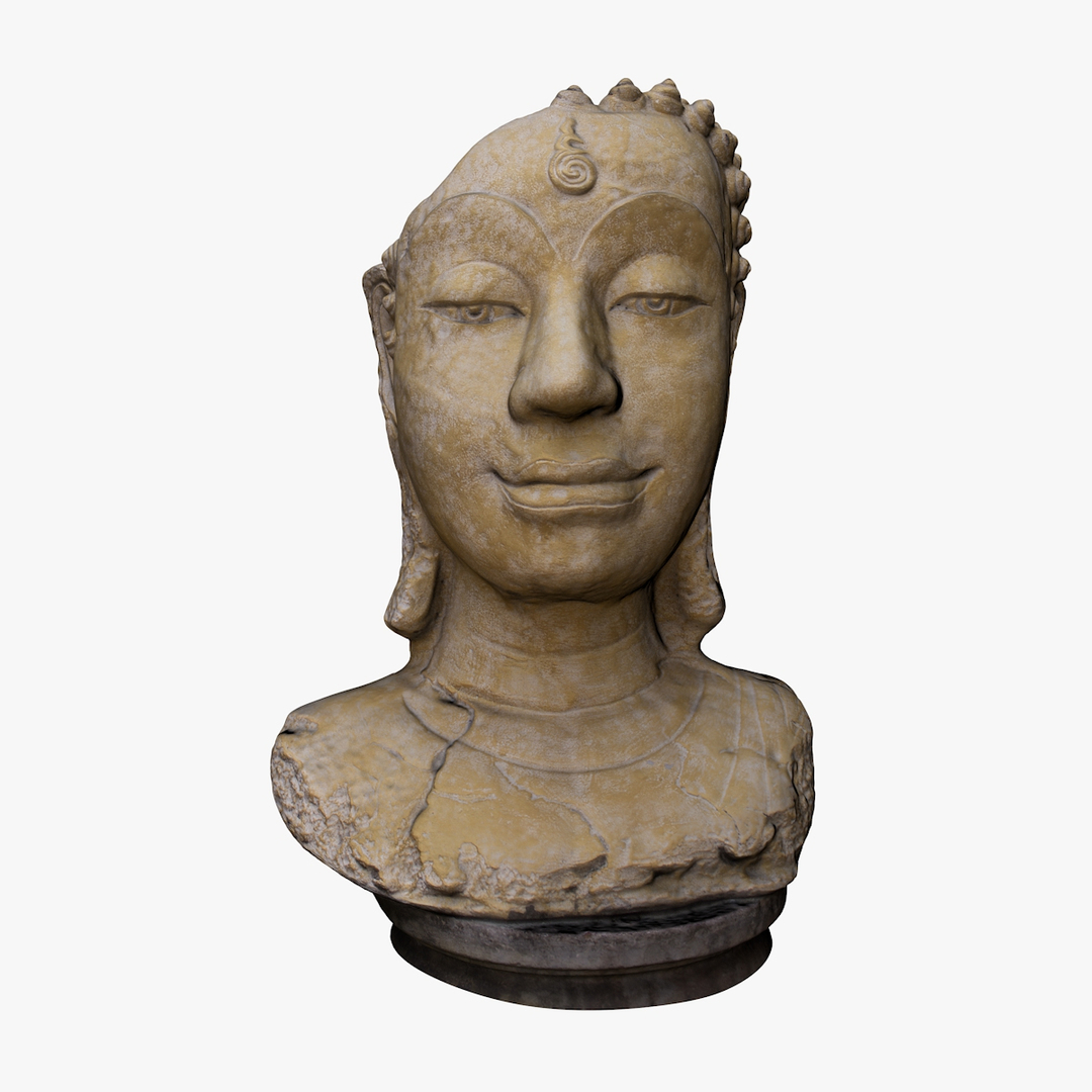 3d Buddha Sculpture Model