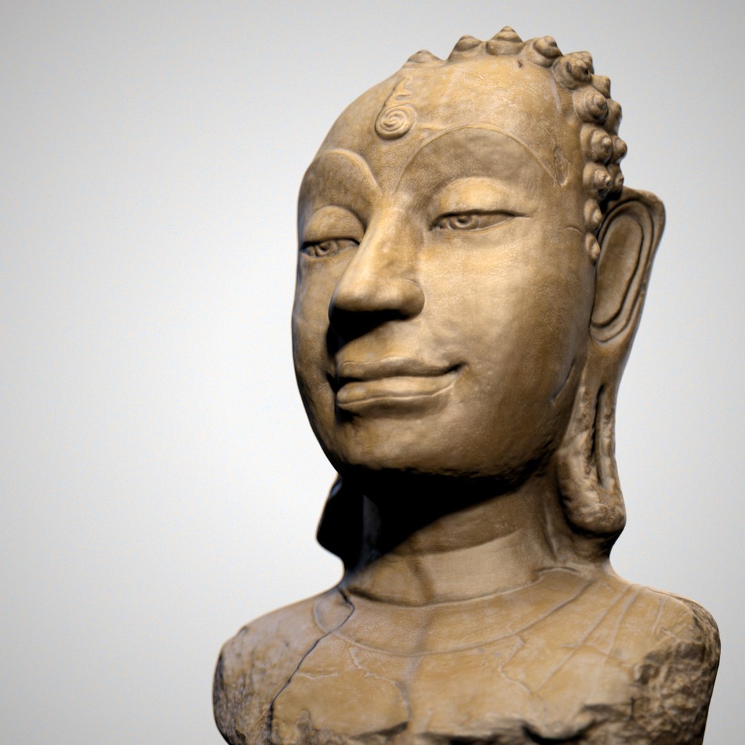 3d Buddha Sculpture Model