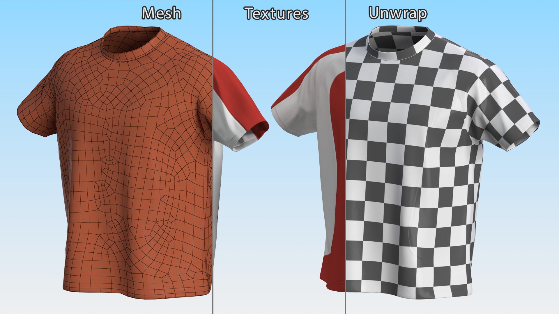 Sport Team Jersey Shirt 3D Model - TurboSquid 2225849