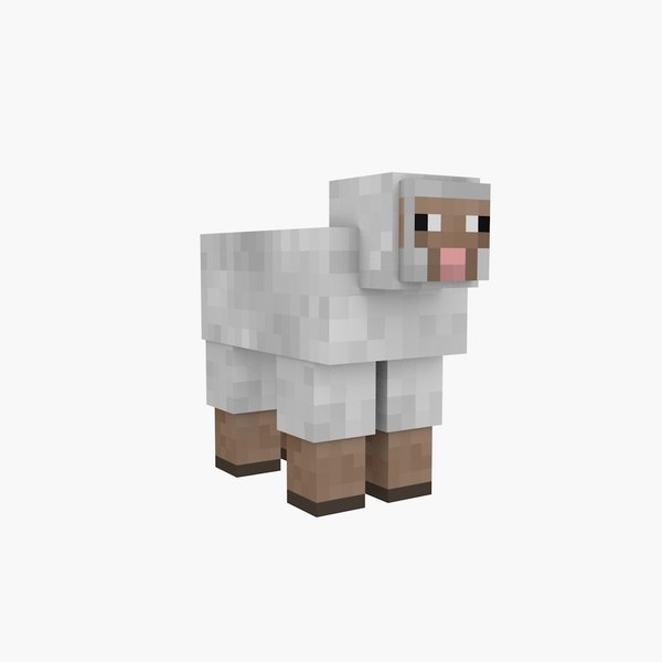 modèle 3D de Mouton Minecraft - TurboSquid 2020993