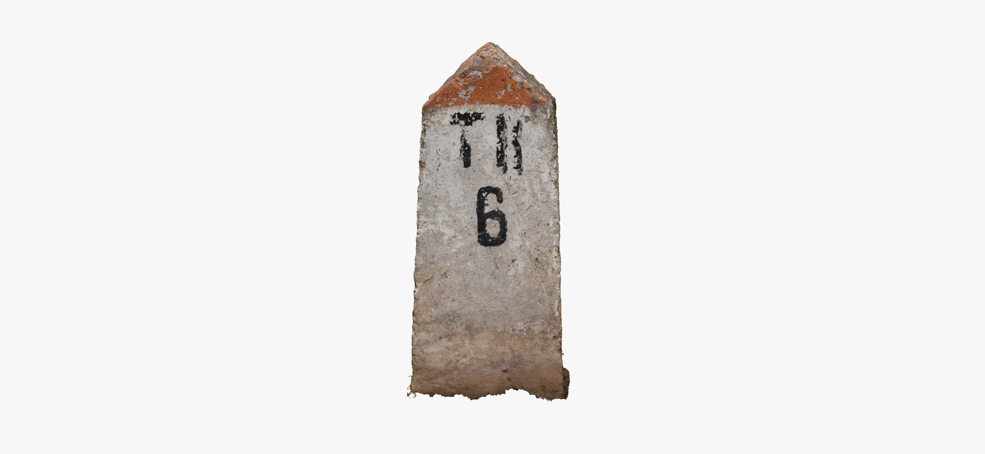 3D Concrete Sign 01 Raw Model - TurboSquid 1533807