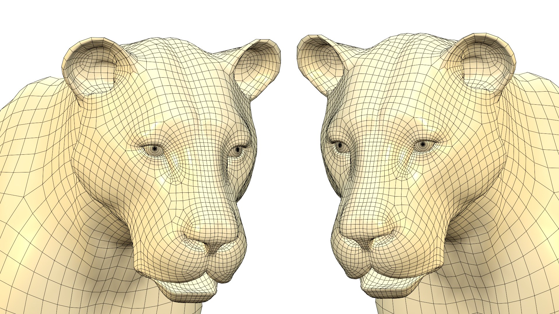 3D Lion - TurboSquid 2281355