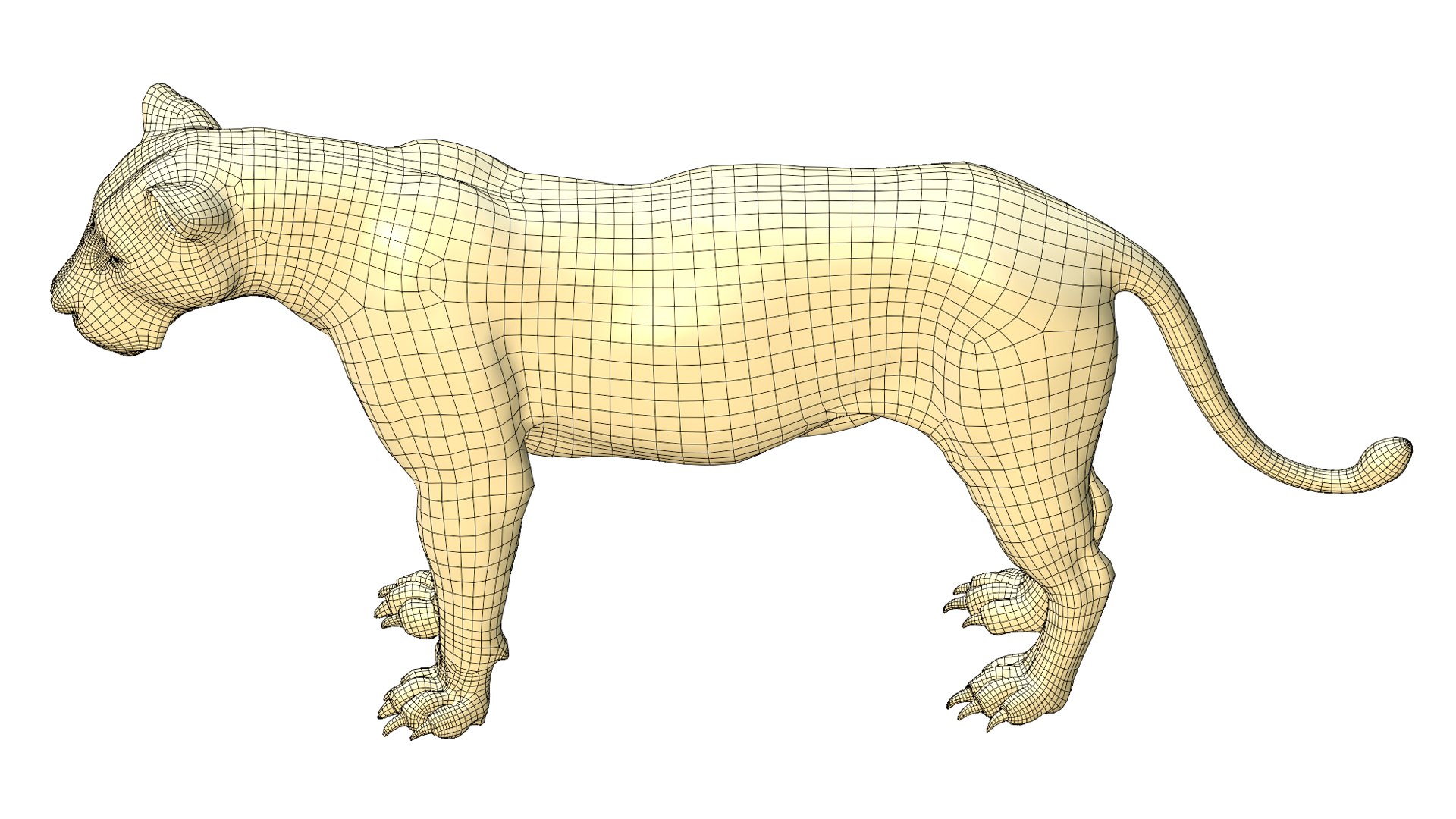 3D Lion - TurboSquid 2281355
