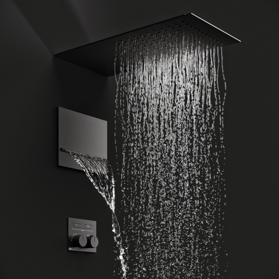3D hi-fi gessi shower model - TurboSquid 1454186