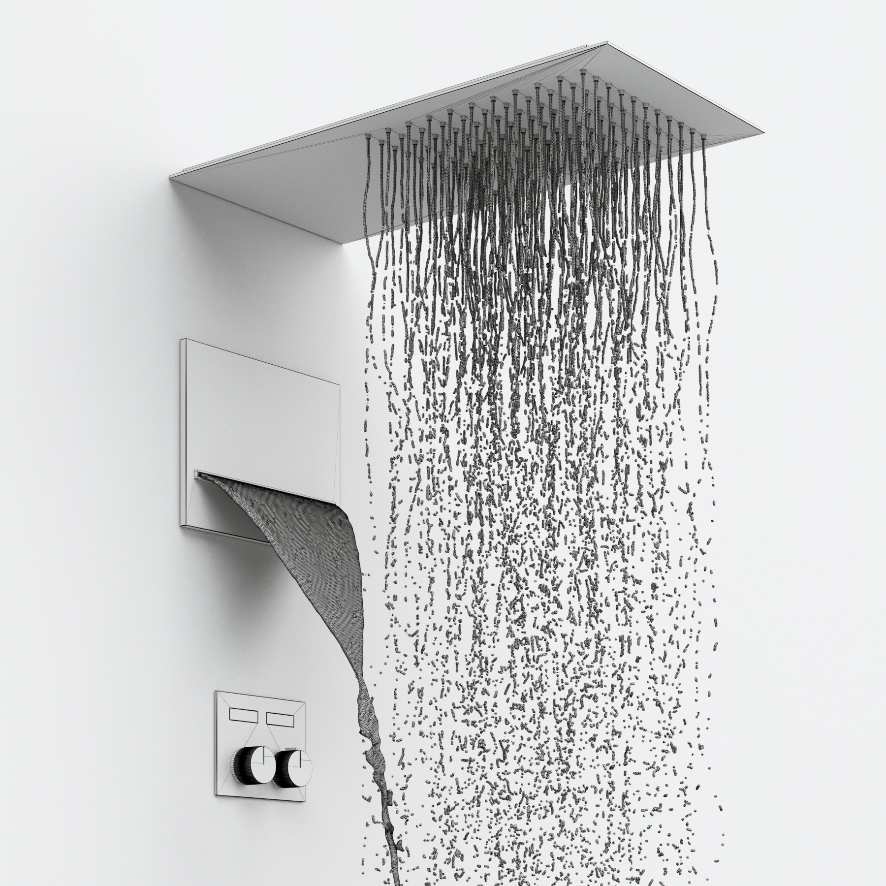 3D hi-fi gessi shower model - TurboSquid 1454186
