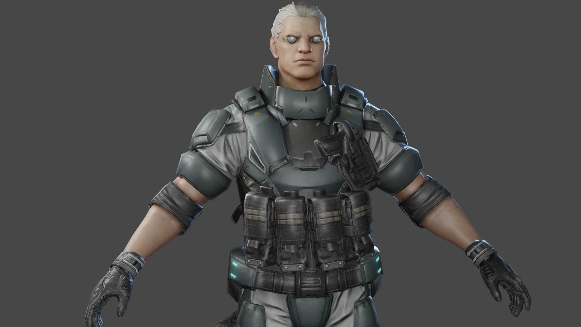 Batou Modelo 3D - TurboSquid 1909403