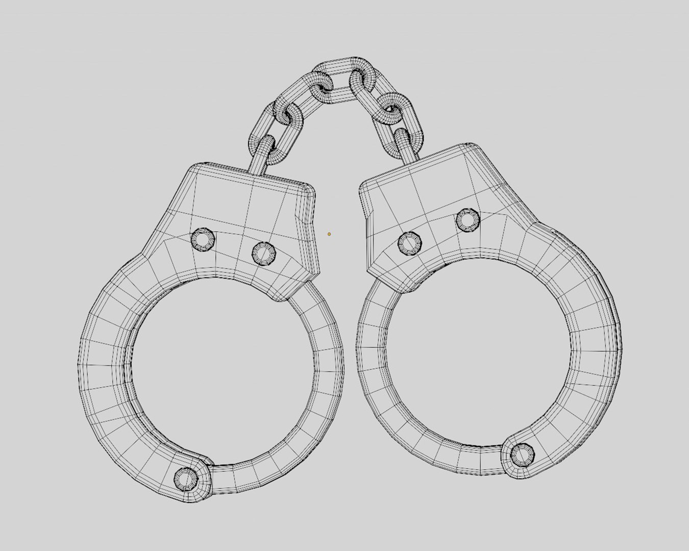 3D Handcuffs Model - TurboSquid 2316006