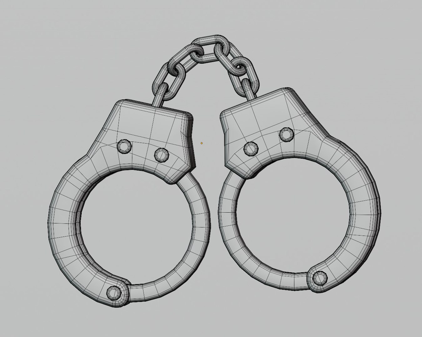 3D Handcuffs Model - TurboSquid 2316006