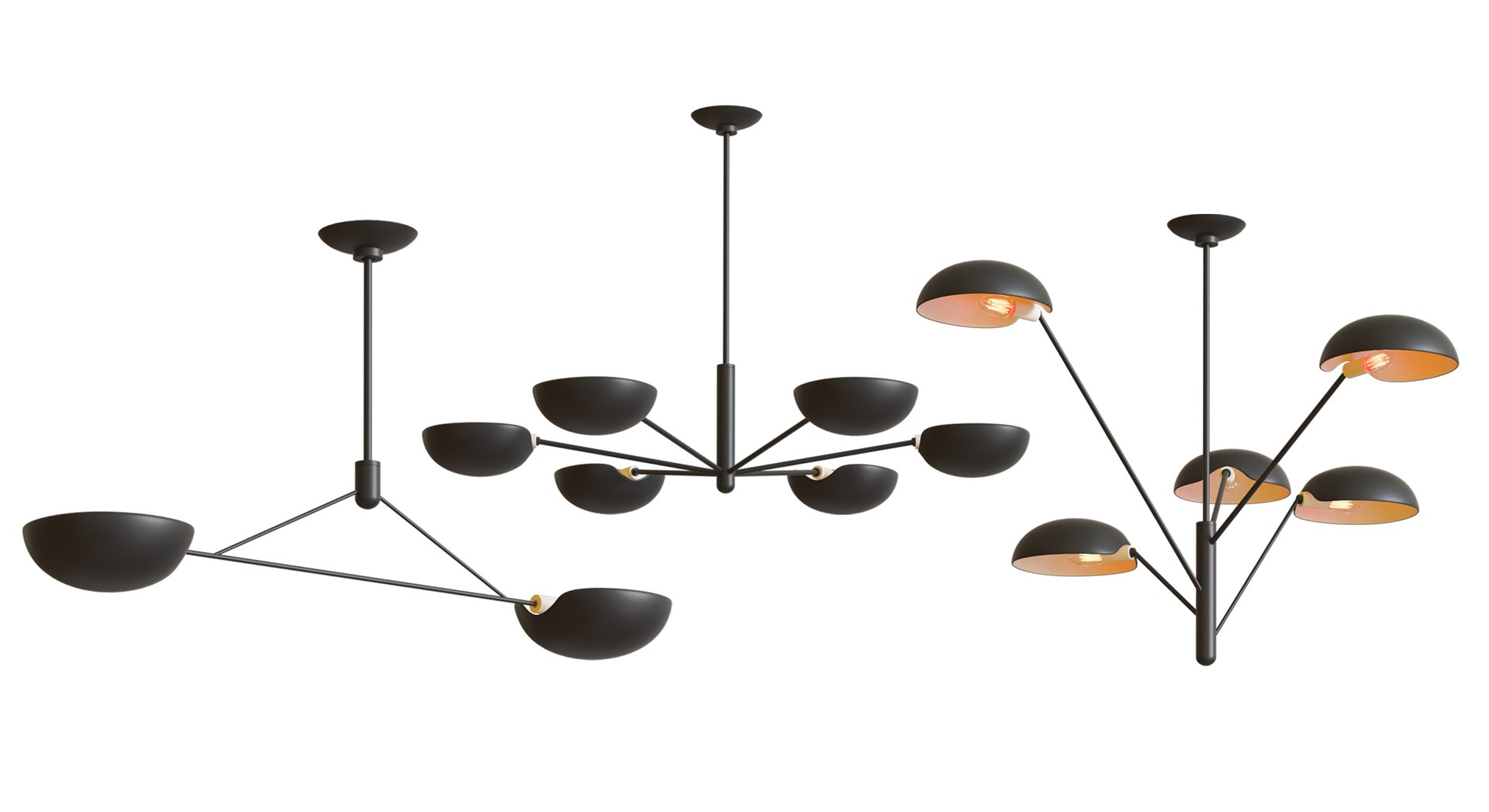 3D Nevel Chandelier Set - TurboSquid 2325298