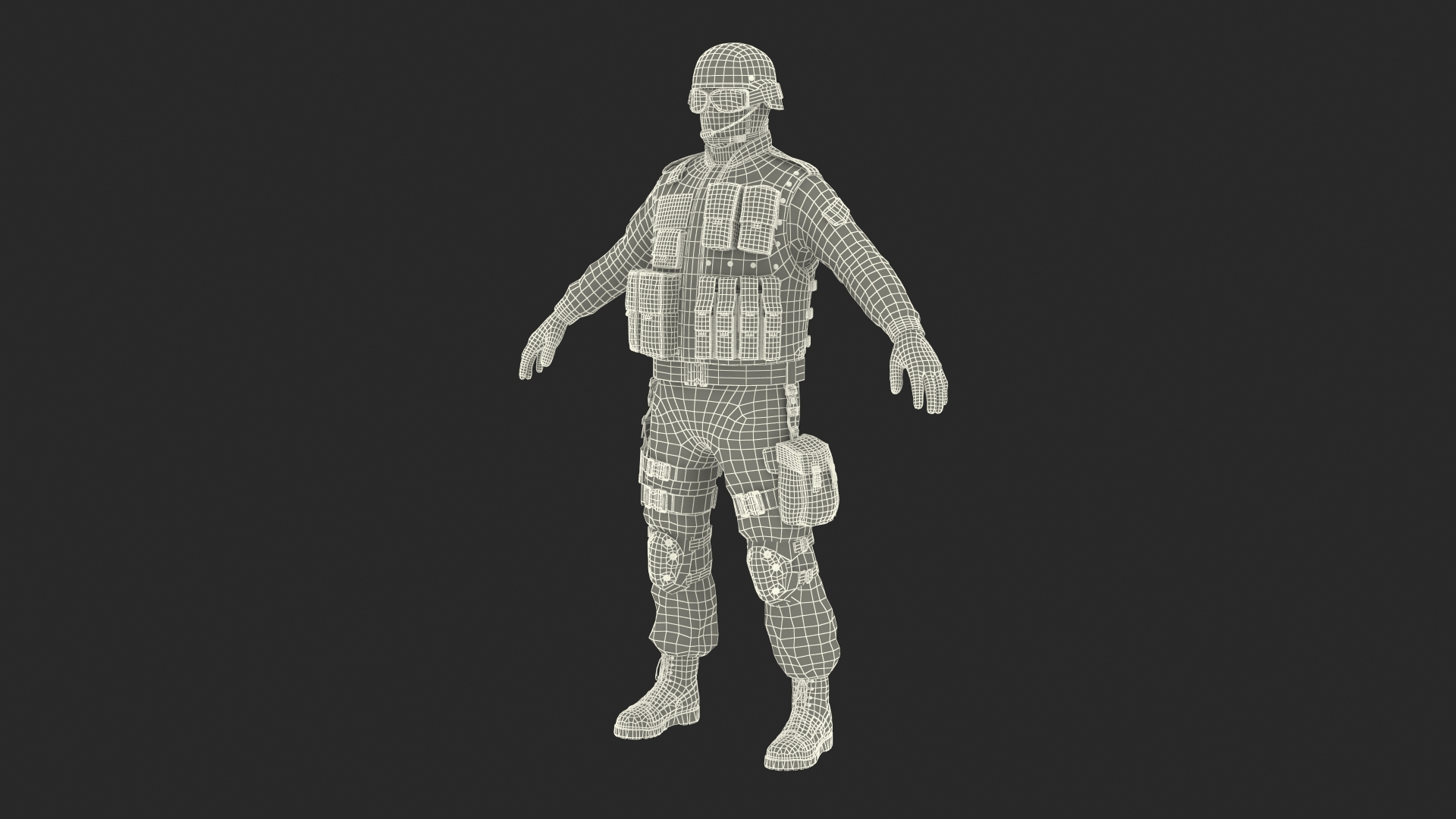 3D Swat Officer Rigged - TurboSquid 2196914