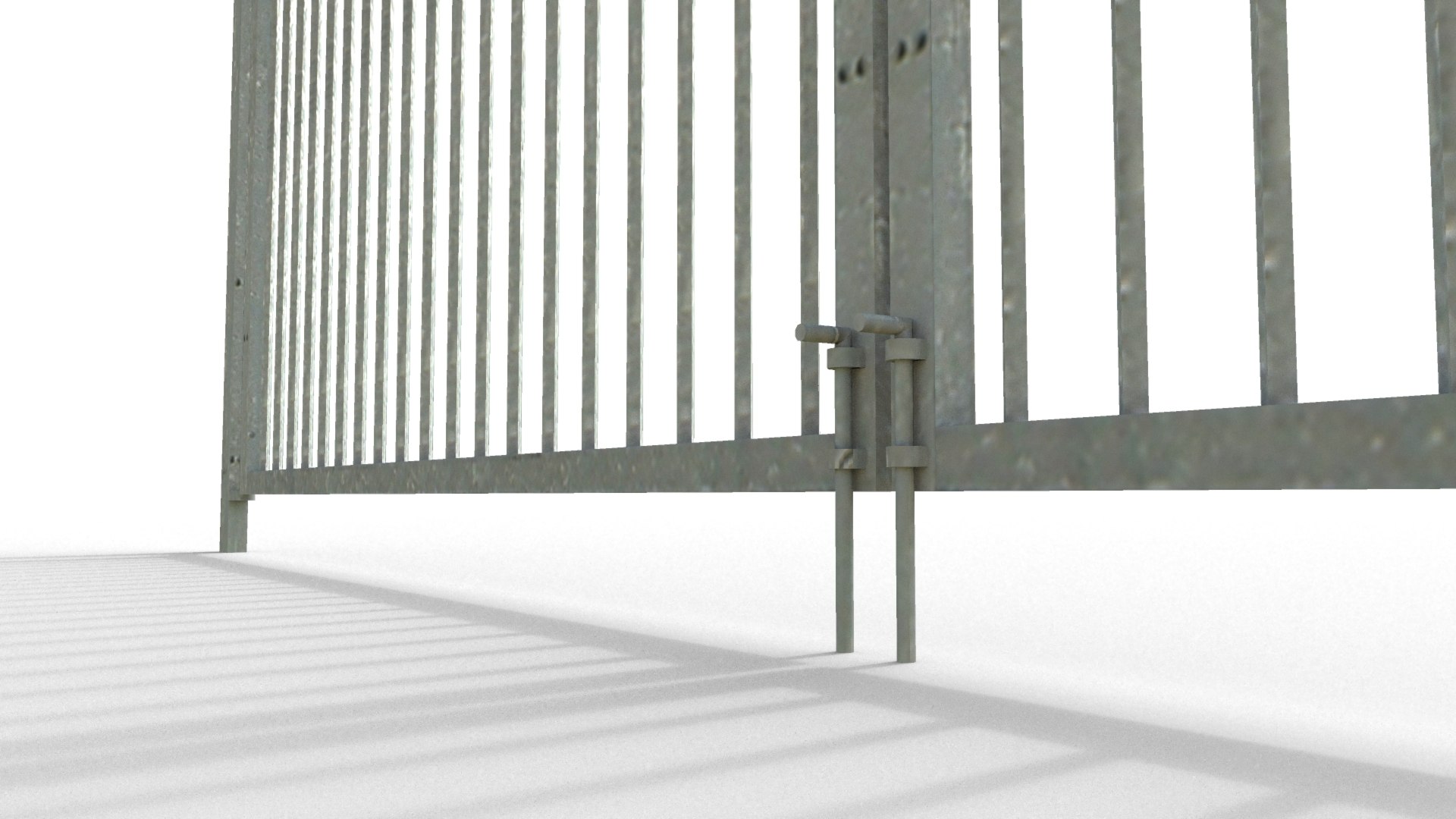 maya galvanized gate