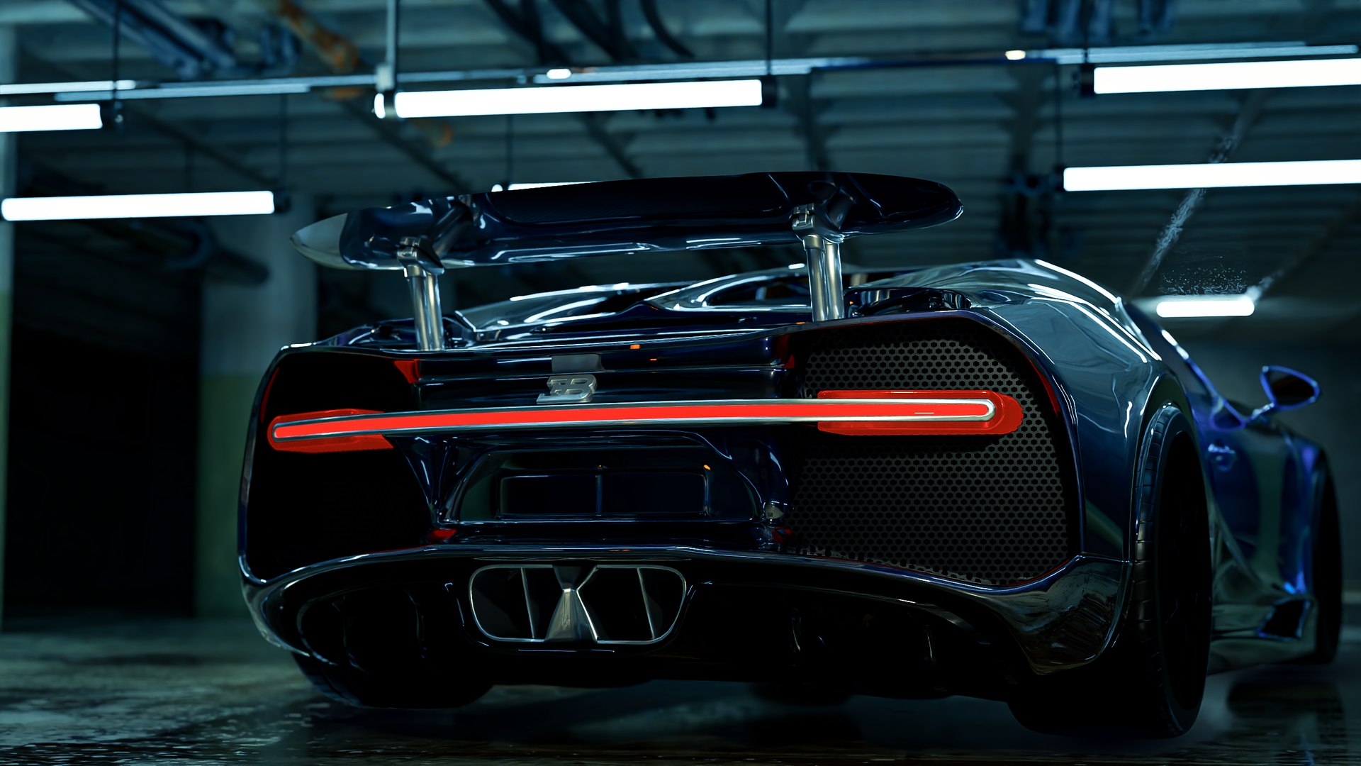 Bugatti Chiron 3D Model - TurboSquid 2272505