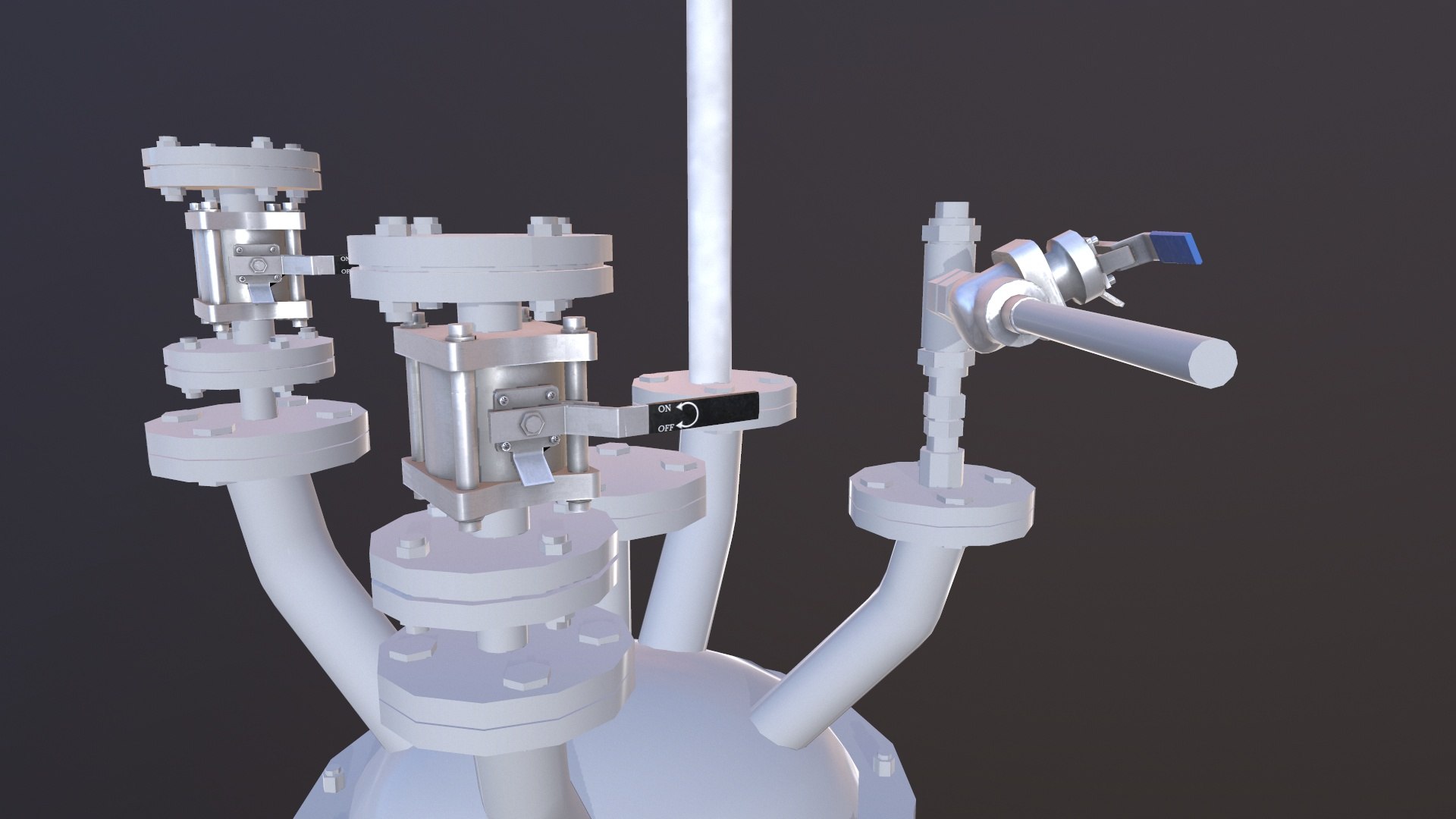 3D Reactor Horizontal Condenser - TurboSquid 2288817