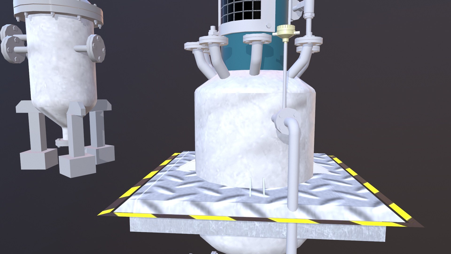 3D Reactor Horizontal Condenser - TurboSquid 2288817