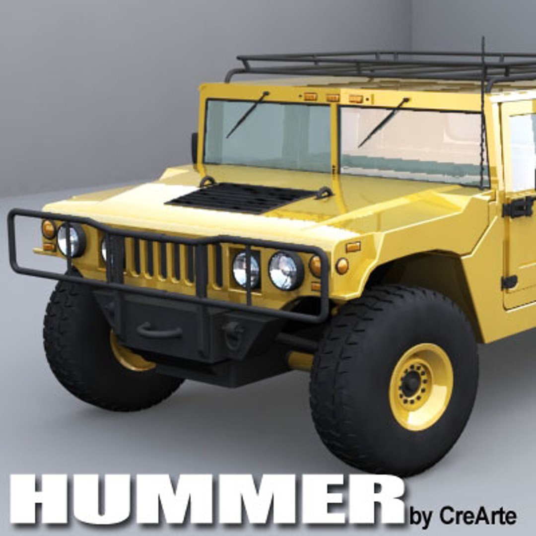 Hummer H1 3d Model