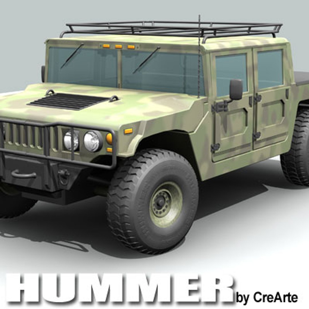 Hummer H1 3d Model