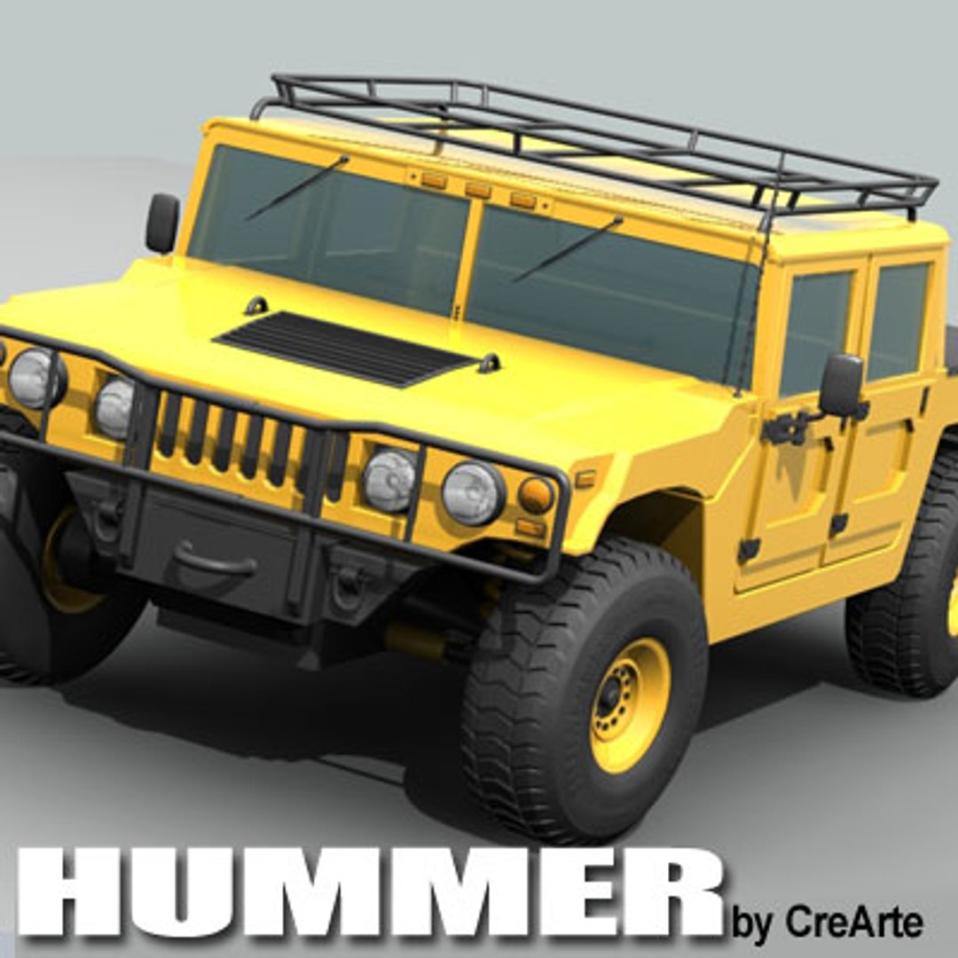 Hummer H1 3d Model