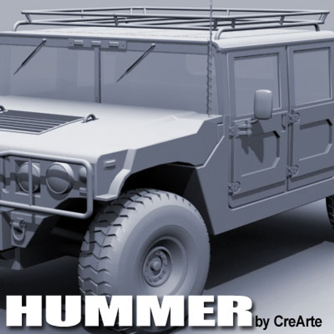 Hummer H1 3d Model