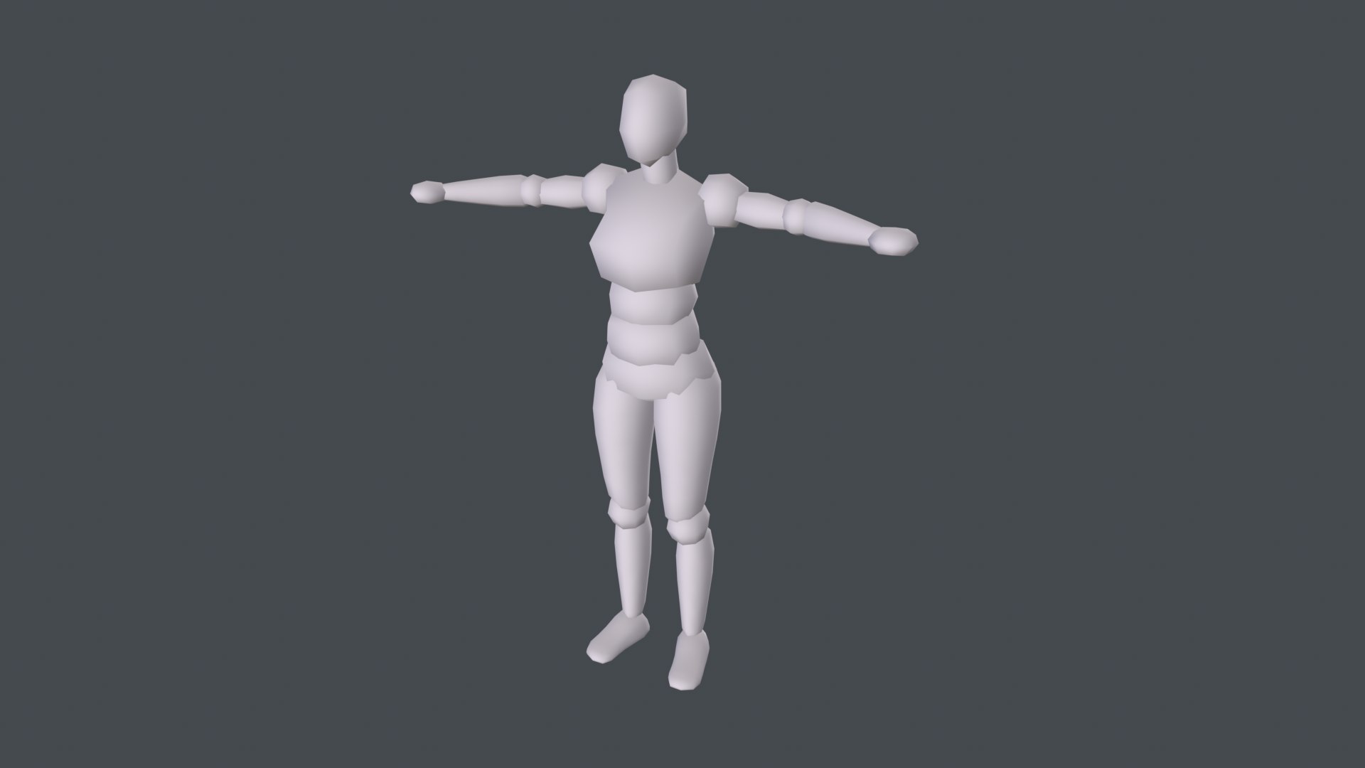Rigged Dummy Characters For Game Prototyping 3D Model - TurboSquid 2046993