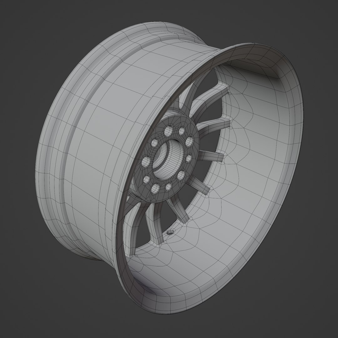 3D Wheel Rim - TurboSquid 2057180