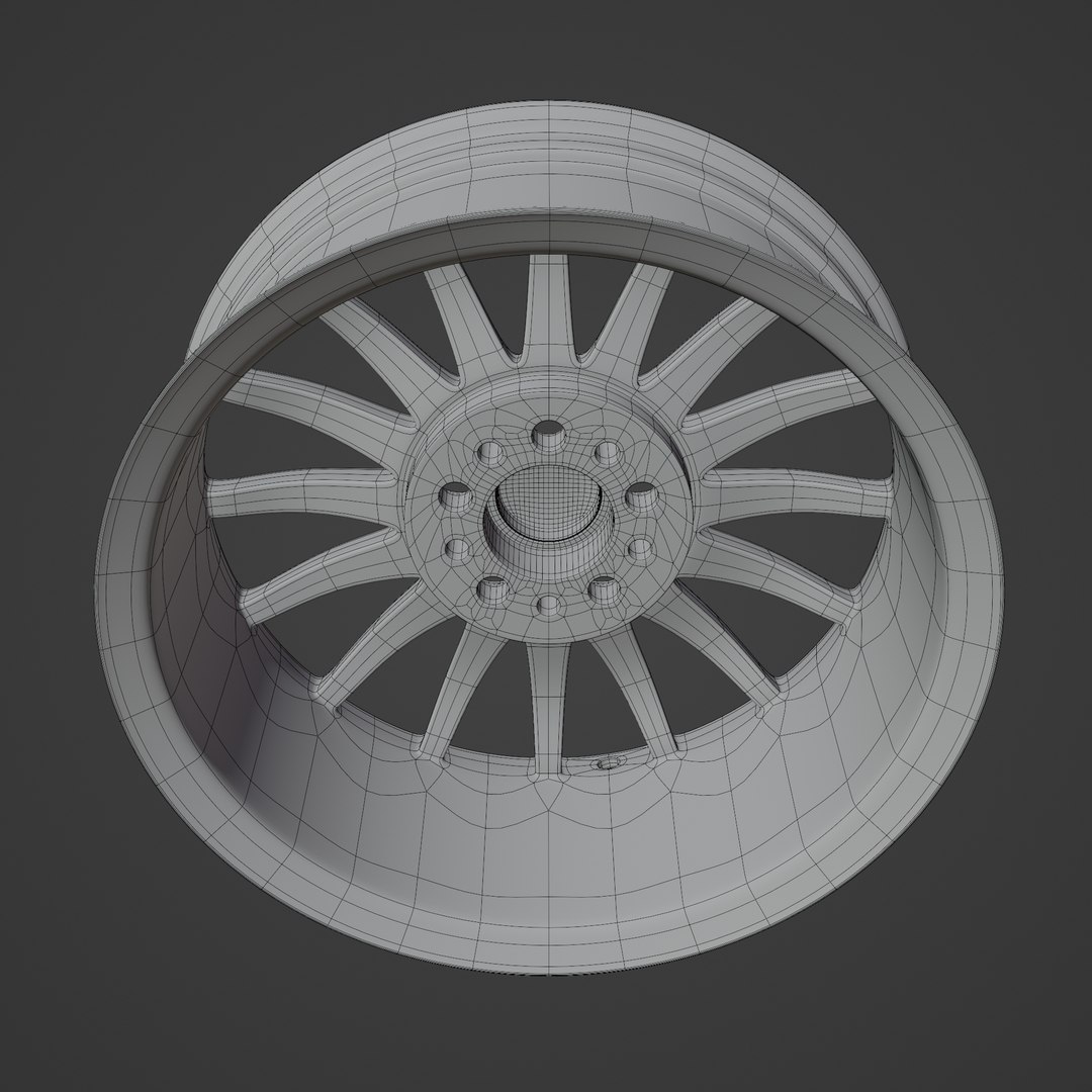 3D Wheel Rim - TurboSquid 2057180