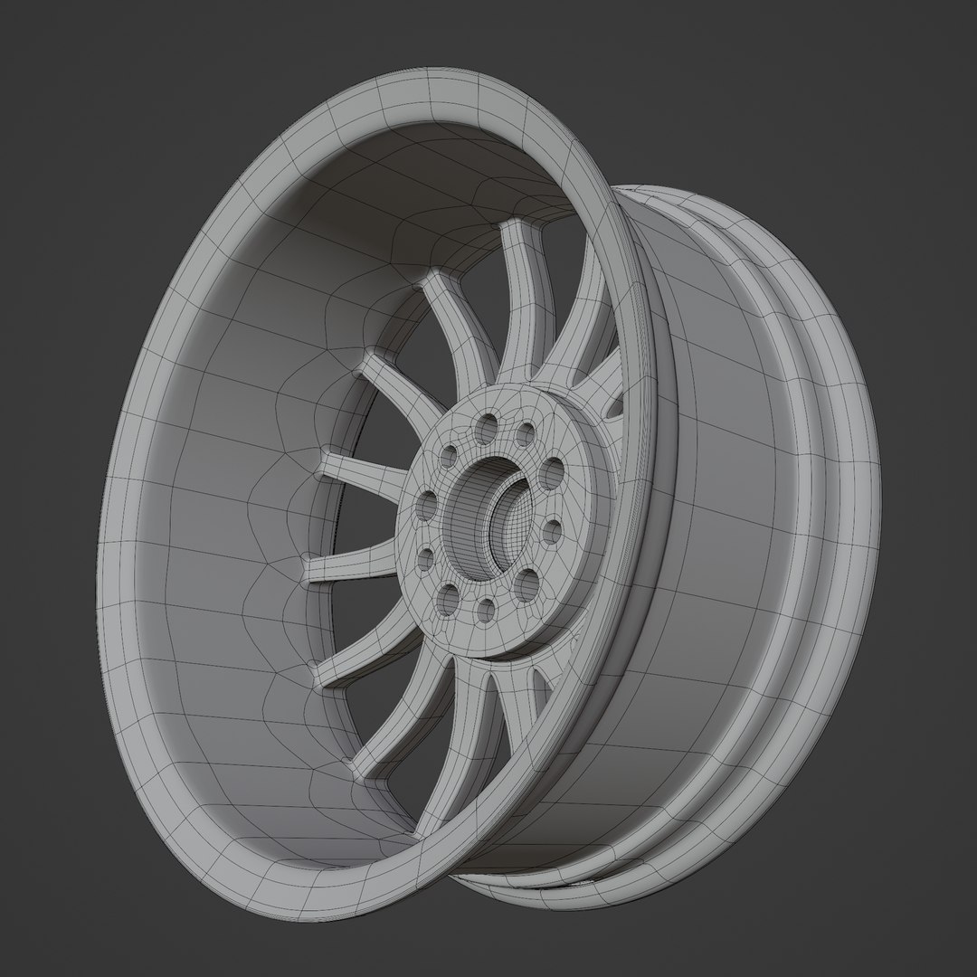 3D Wheel Rim - TurboSquid 2057180