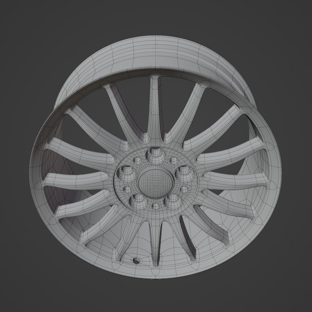 3D Wheel Rim - TurboSquid 2057180