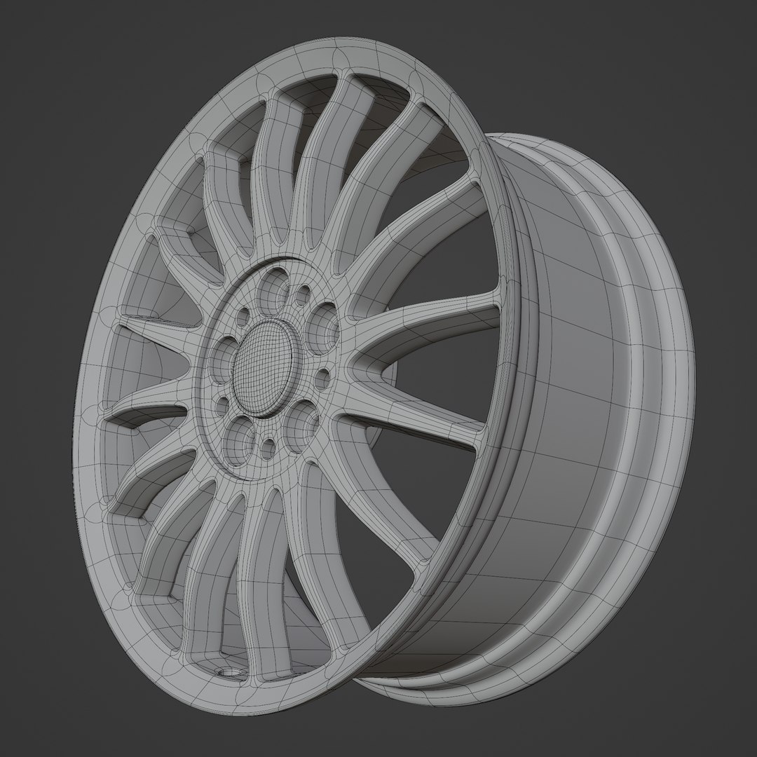 3D Wheel Rim - TurboSquid 2057180