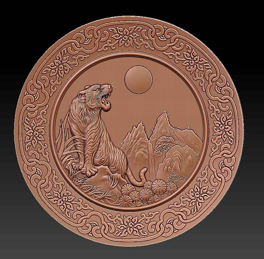 3D Stl Tiger - TurboSquid 1284717