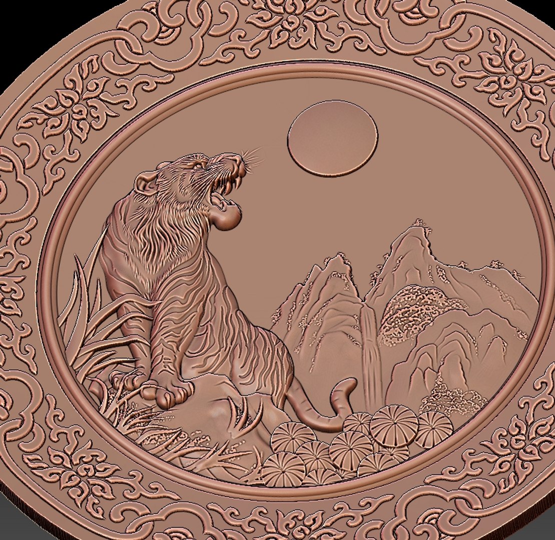 3D Stl Tiger - TurboSquid 1284717