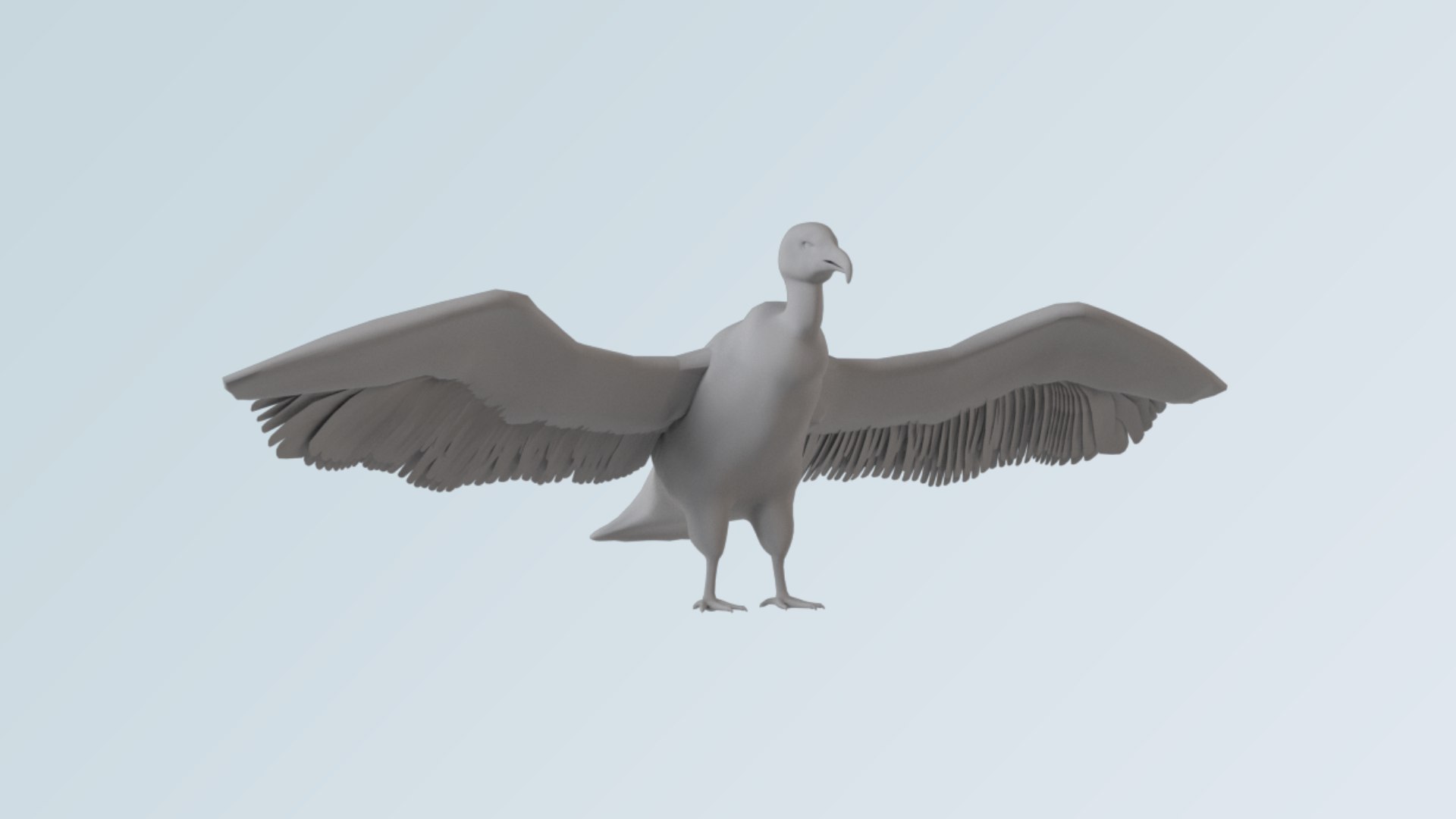 Vulture 3D Model - TurboSquid 2238130