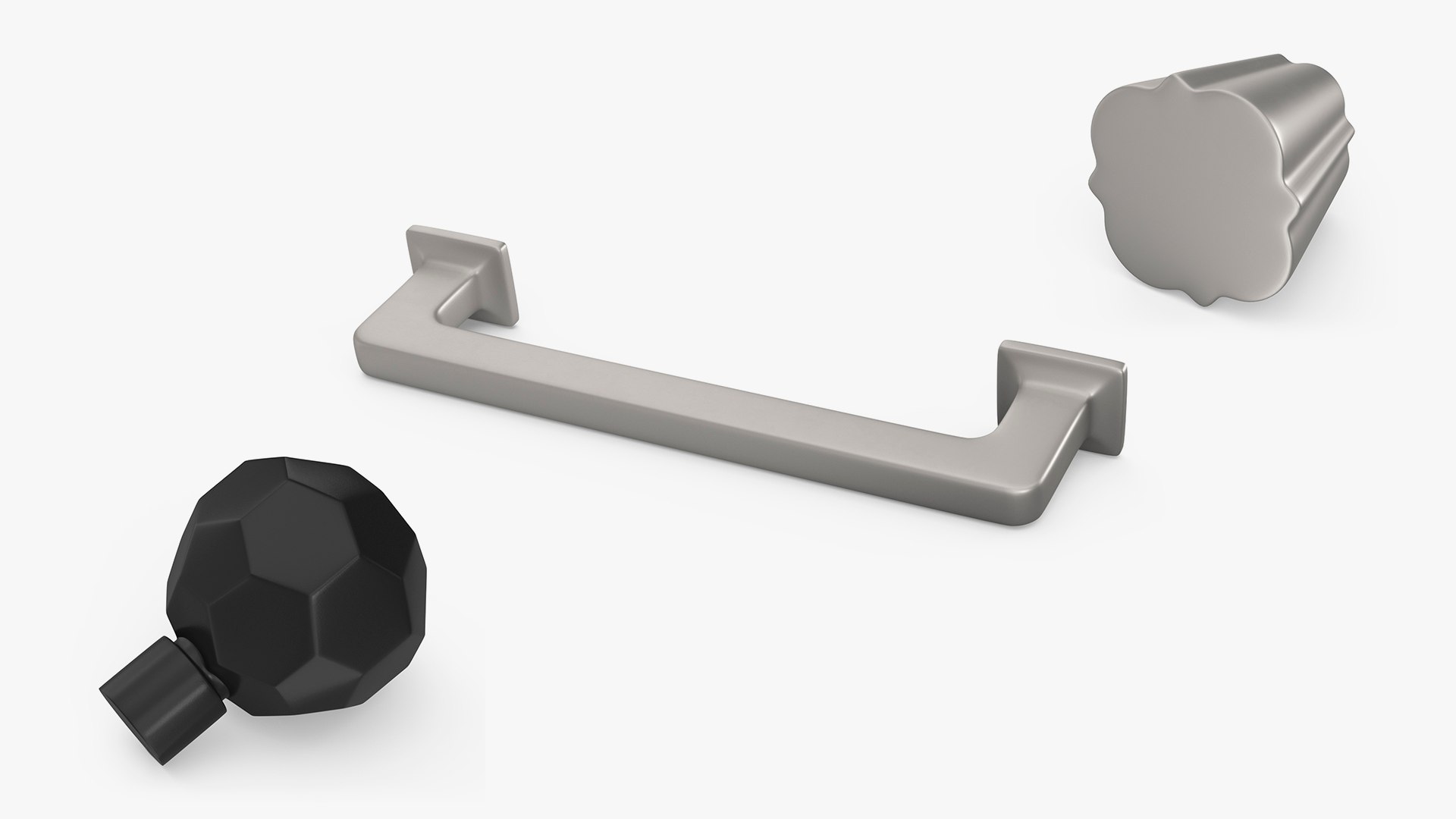Kitchen Cabinet Handles Collection 2 Model - TurboSquid 2234411