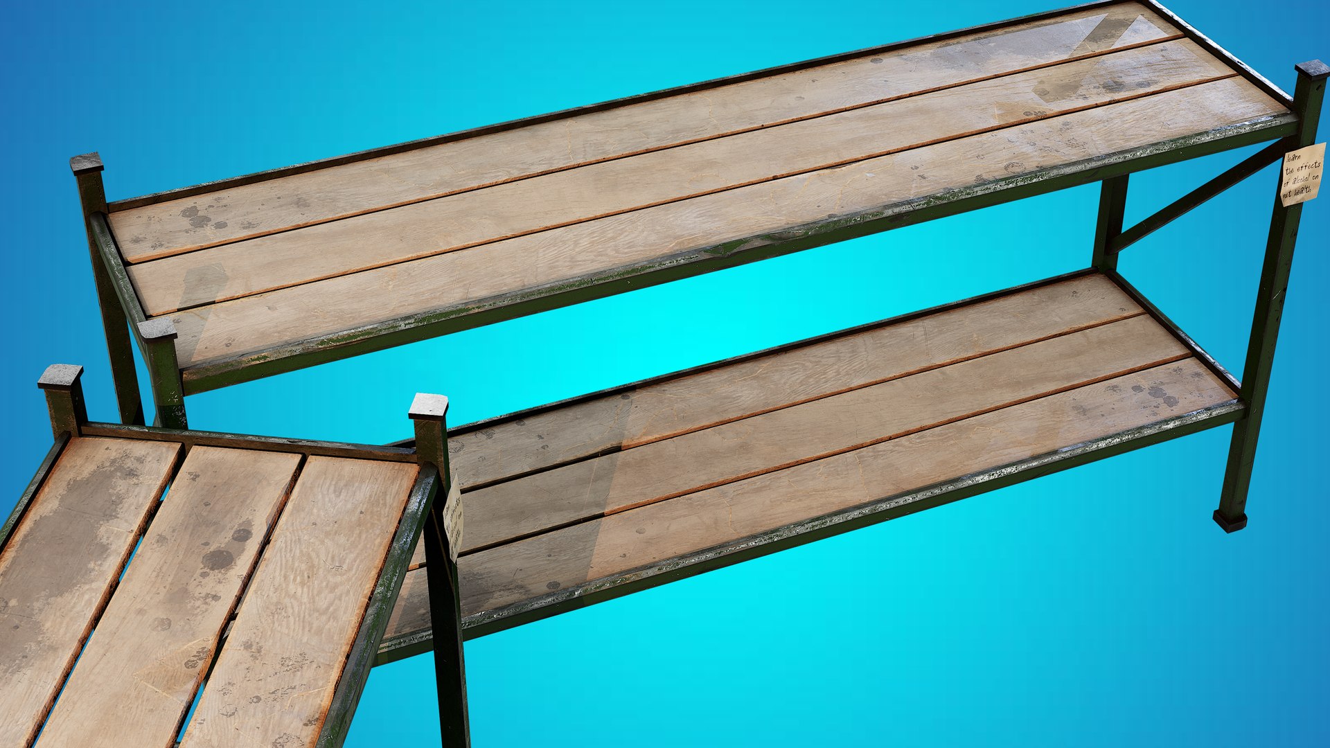 Free Warehouse Storage Rack - Game Ready Props 3D Model - TurboSquid ...