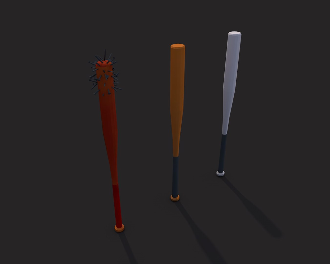 Baseball Bats 3d 3ds