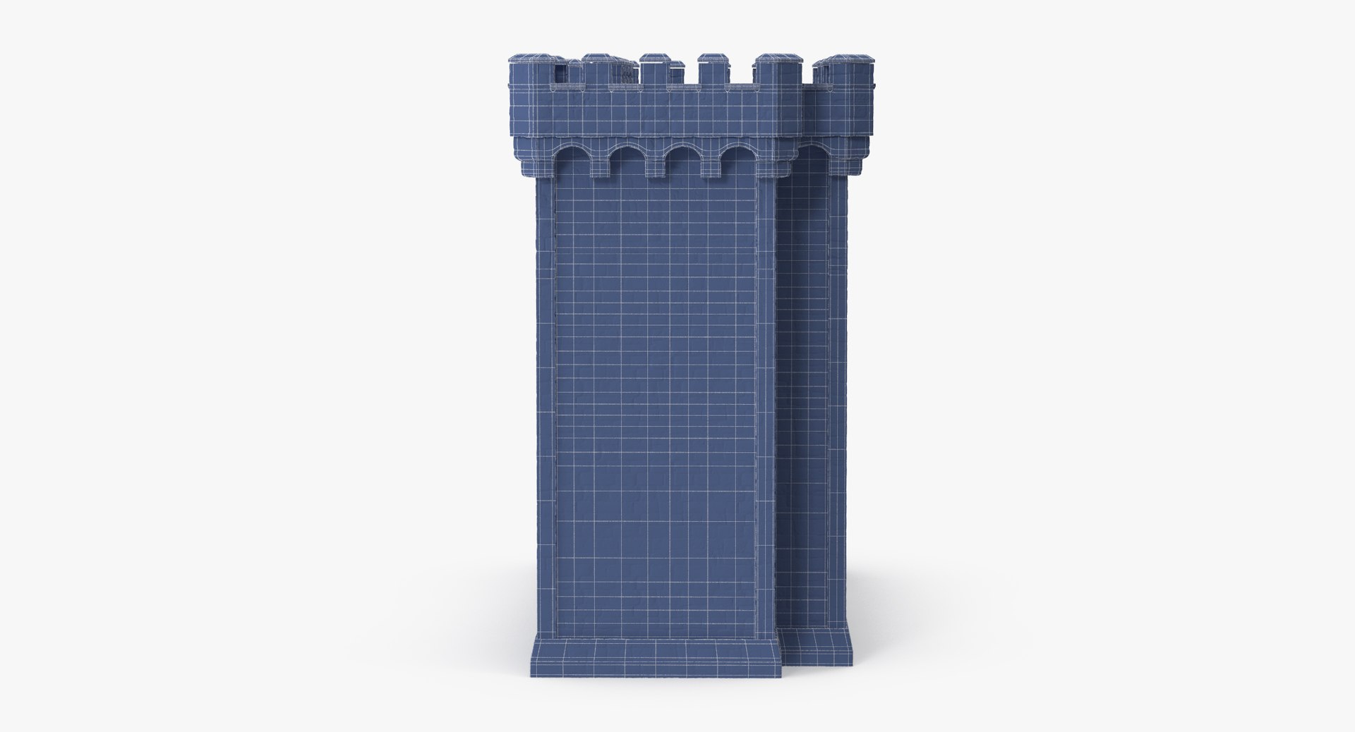 3d Model Castle Gatehouses