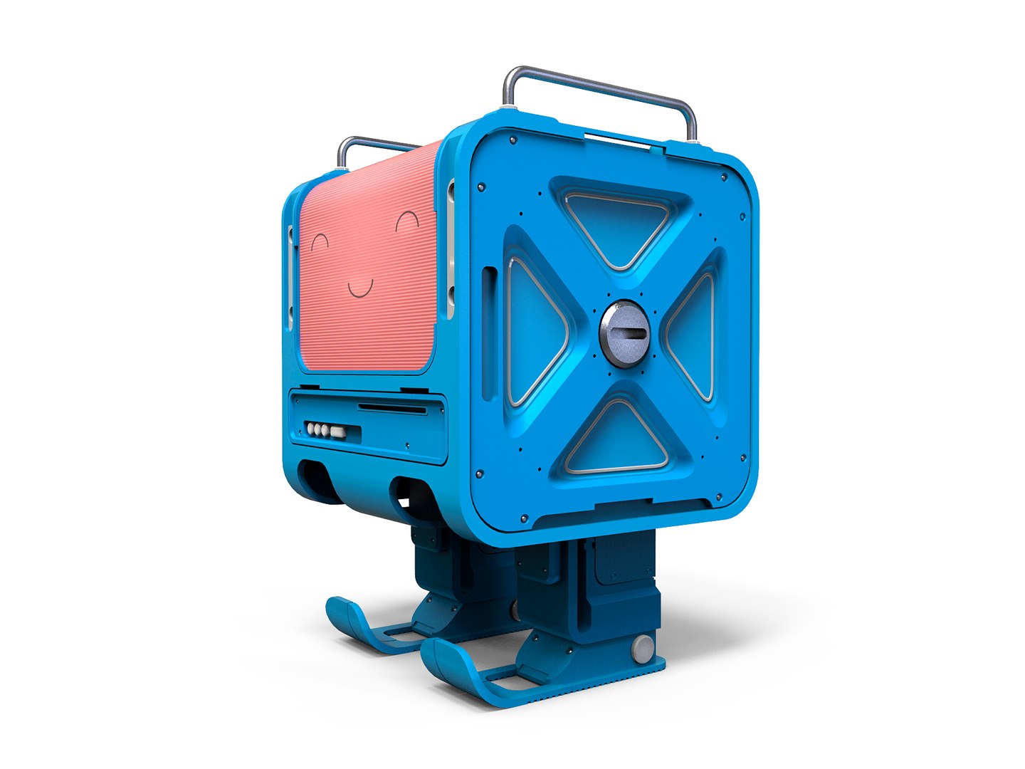 3D Sci Fi Robot Box Model - TurboSquid 1981044