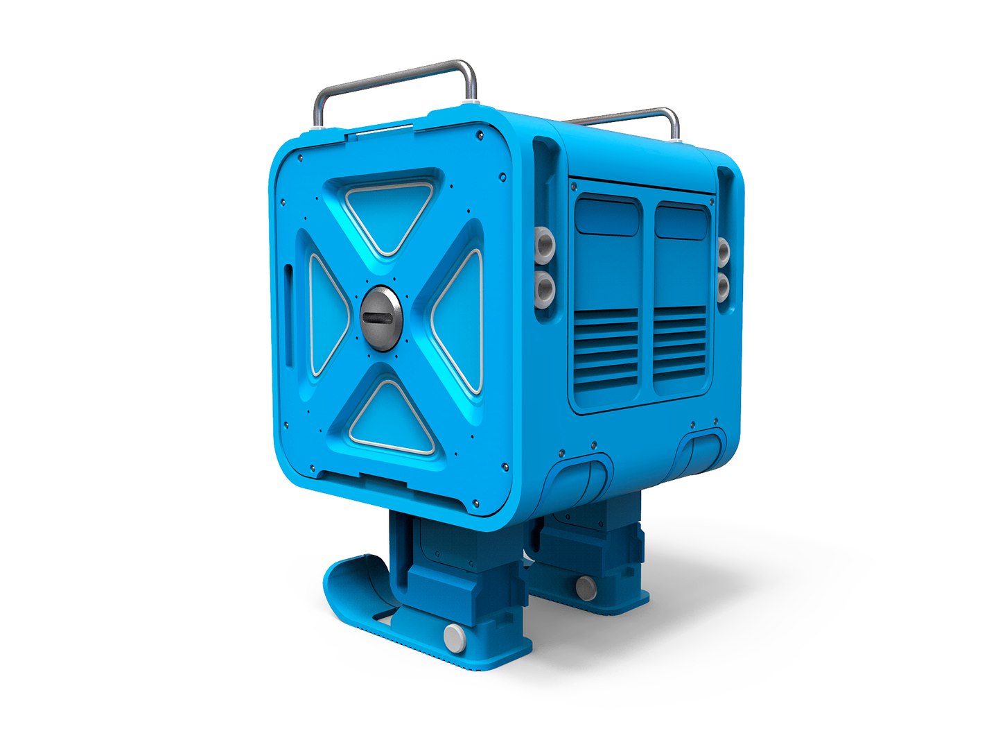 3D Sci Fi Robot Box Model - TurboSquid 1981044