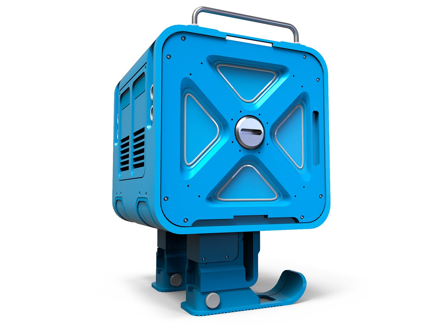 3D Sci Fi Robot Box Model - TurboSquid 1981044