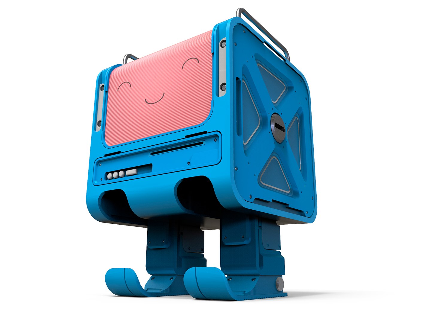 3D Sci Fi Robot Box Model - TurboSquid 1981044