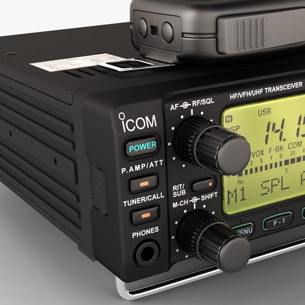 ham radio 3d model