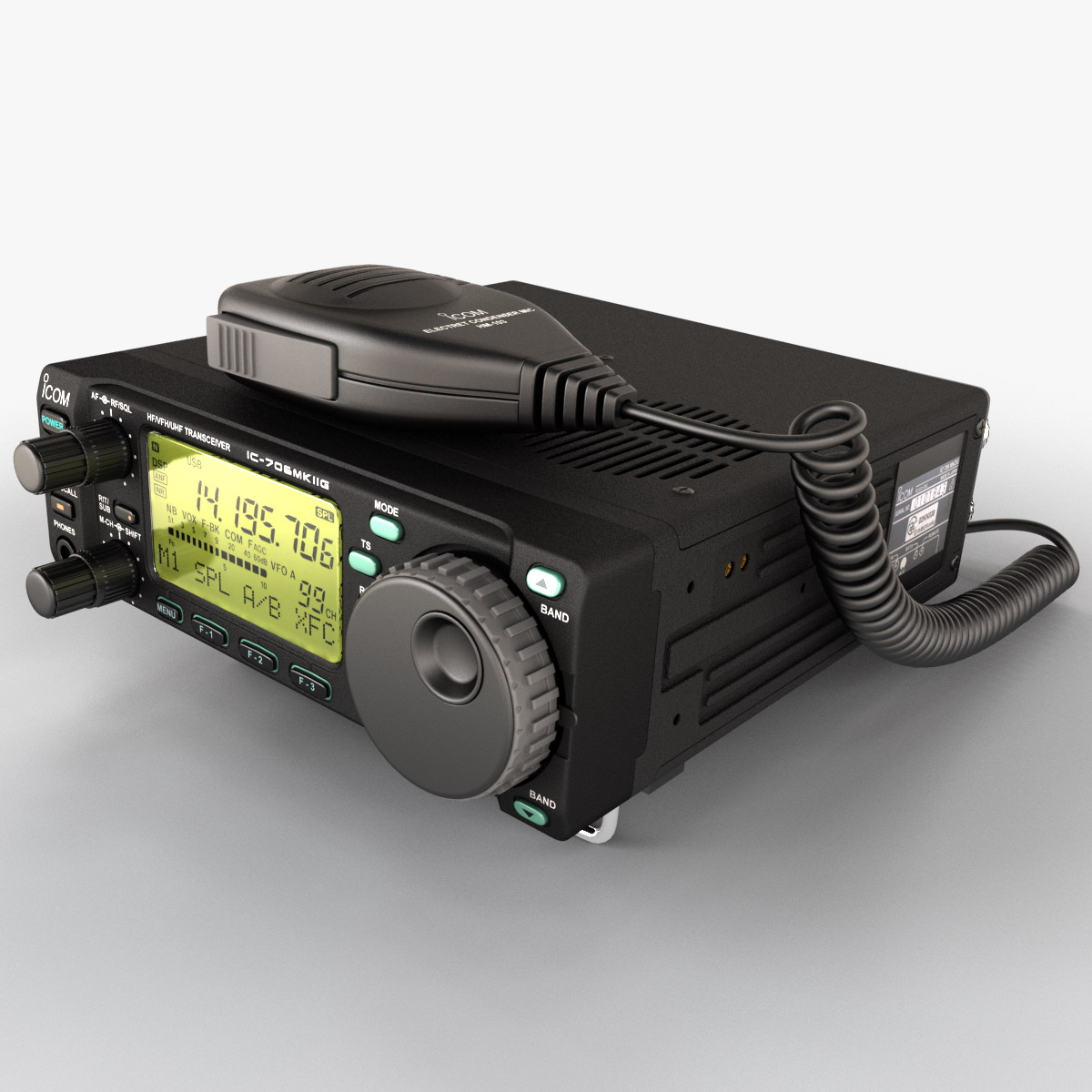 ham radio 3d model