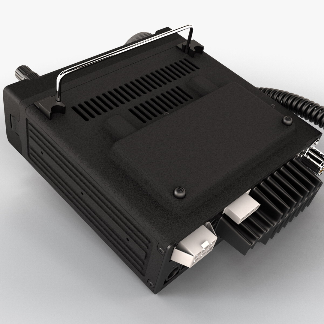ham radio 3d model